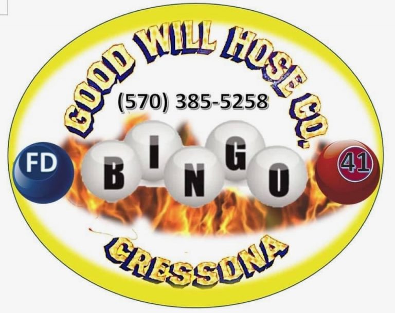 BINGO EVERY WEDNESDAY - Good Will Hose Company